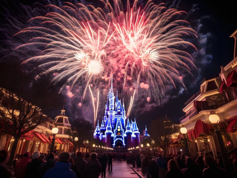 Enchanted Fireworks Over Cinderella Castle: a Magical Disney Night ...