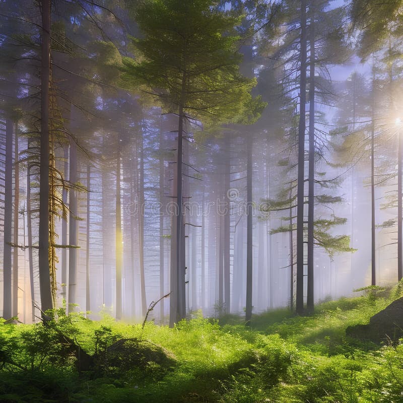 495 Enchanted Forest Clearing: a Mystical and Enchanting Background ...