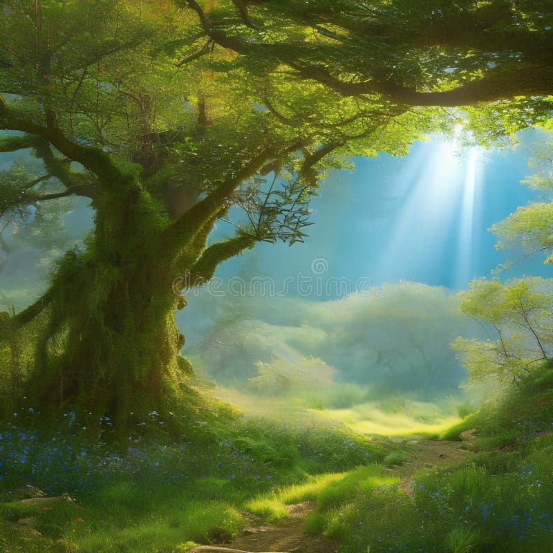 435 Enchanted Forest Path: a Mystical and Enchanting Background ...