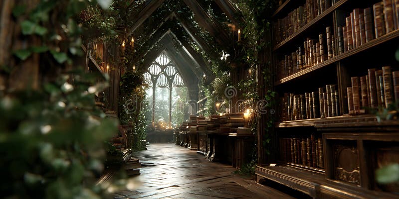 Enchanted Forest Piano Magical Image Stock Illustration - Illustration ...