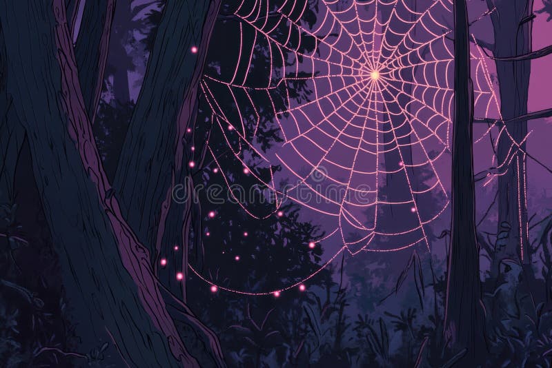 Enchanted Forest stock illustration. Illustration of fantasy - 342131337