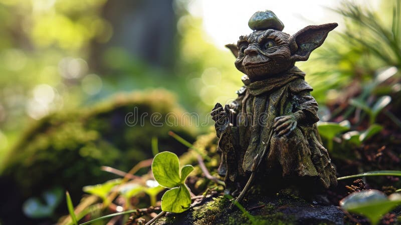 Enchanted Forest Sprite stock illustration. Illustration of composition ...