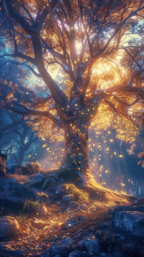 An Enchanted Forest Where Time Stands Still and Seasons Change with a ...