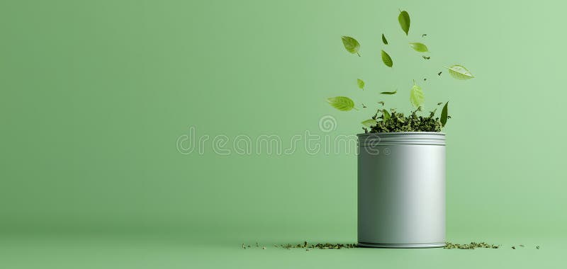 Enchanted Green Tea: a Visual Representation of Loose Leaves in a ...