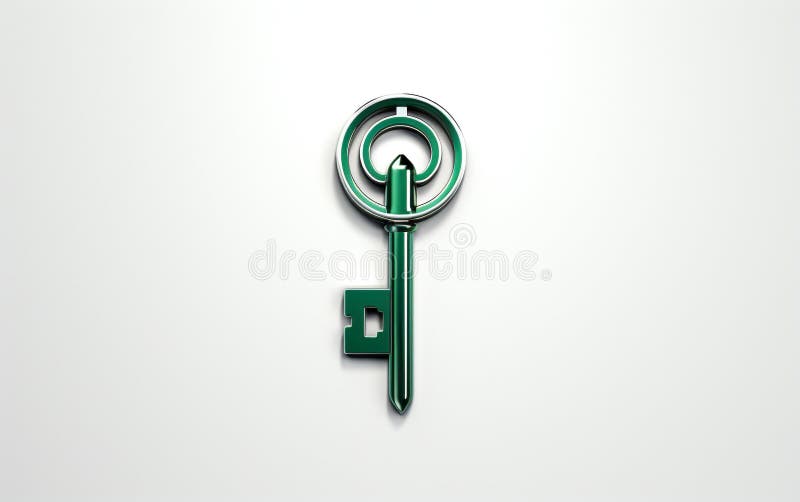 Enchanted Keys: Unlocking Magic Stock Illustration - Illustration of ...