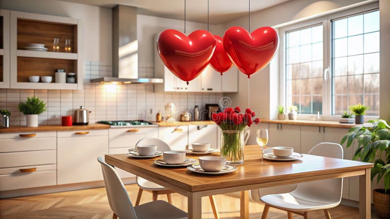 Enchanted Kitchen Dining a TiltShift Valentines Day Dreamscape for ...