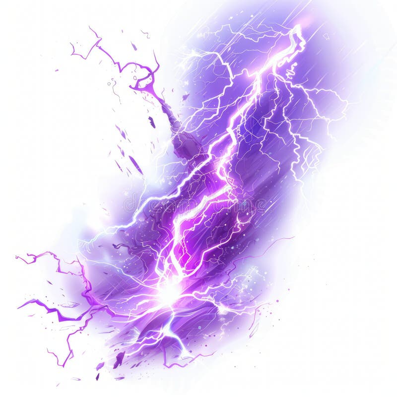 Enchanted Lightning, Light Effects of the Battle of Magicians on a ...