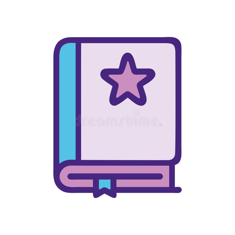 Enchanted magic book stock vector. Illustration of pages - 361305921