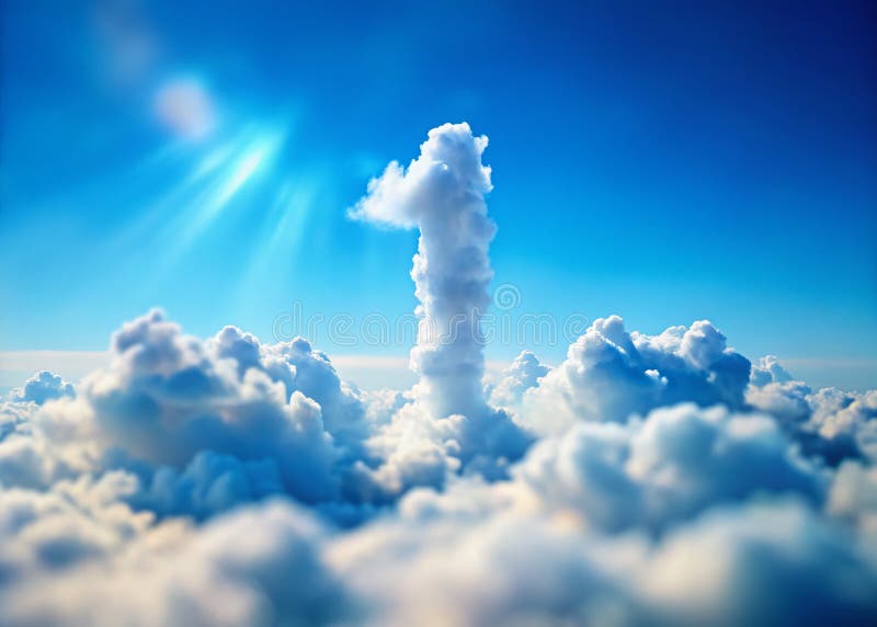 Enchanted Miniature Cloud a Whimsical TiltShift Perspective of a ...