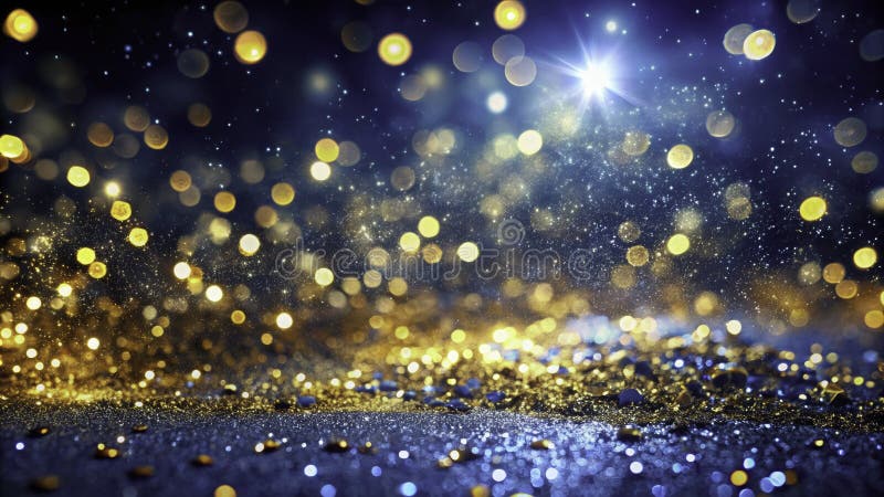 Enchanted Night Photography a Stunning Visual Symphony of Gold and ...