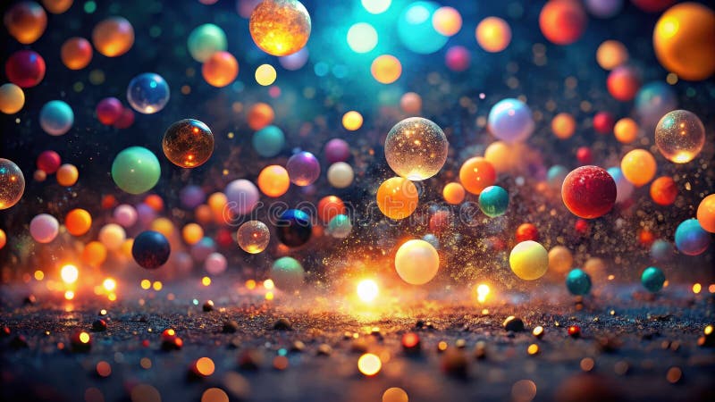 Enchanted Orb Symphony a Mesmerizing Display of Luminous Spheres ...