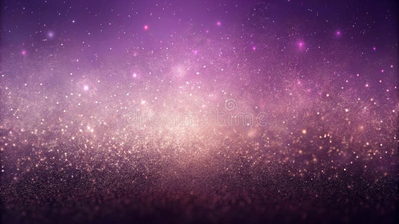Enchanted Purple Galaxy Dust Background with Shimmering Lights ...