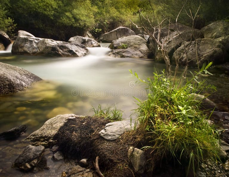 Enchanted River stock photo. Image of magical, calm, darkness - 16121194