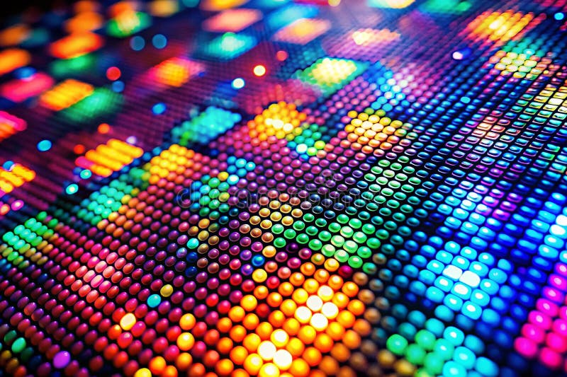 Enchanted Stop Motion Pixel Art Capturing Glowing Pixels in LowLight ...