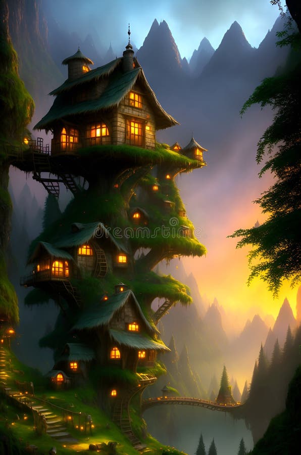 Magical Valley Stock Illustrations – 2,093 Magical Valley Stock ...