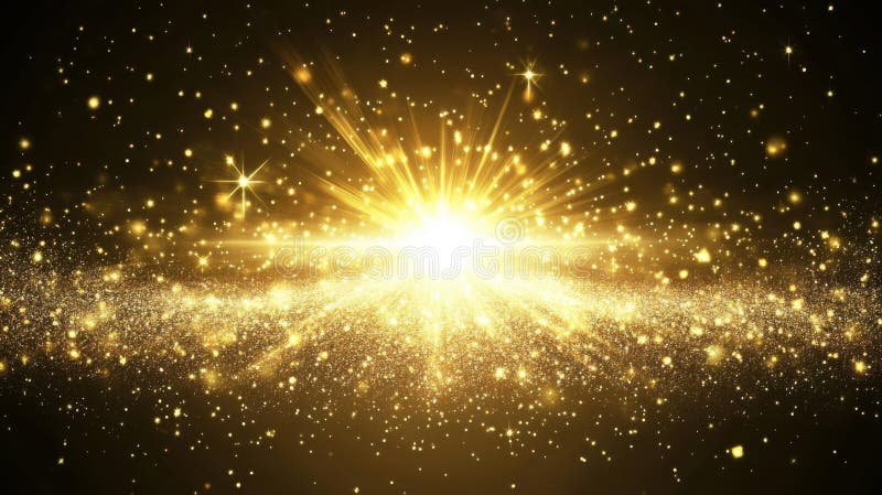 Enchanted Twinkles. Sparkling and Shimmery Light Effects Concept Stock ...