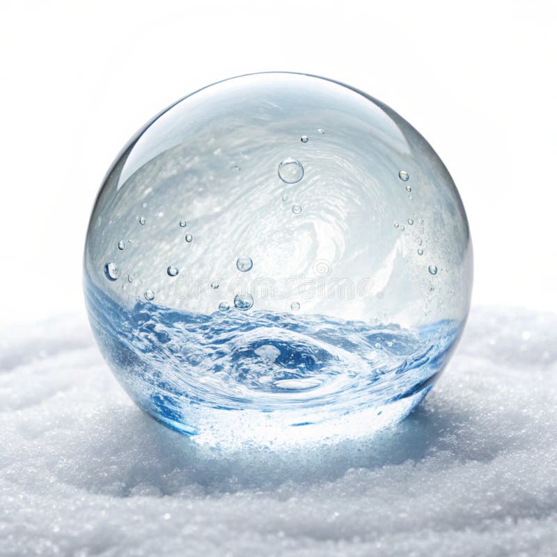 Enchanted Water Orb stock illustration. Illustration of magic - 363659559