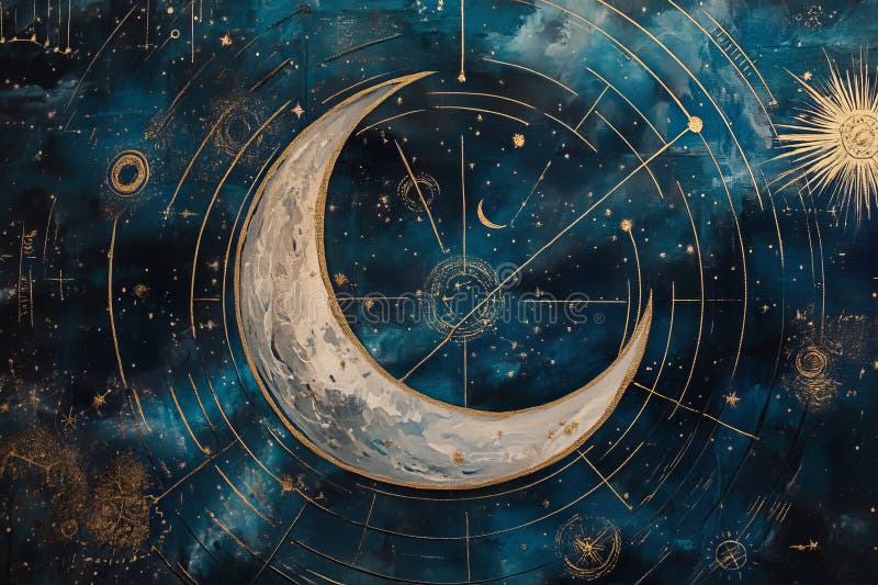 Enchanting Banner Showcasing Astrology and Celestial Alchemy with a ...