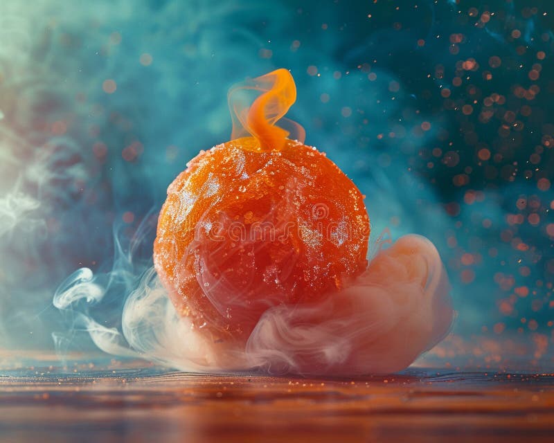 Enchanting Candy on Fire, a Dramatic and Magical Culinary Presentation ...