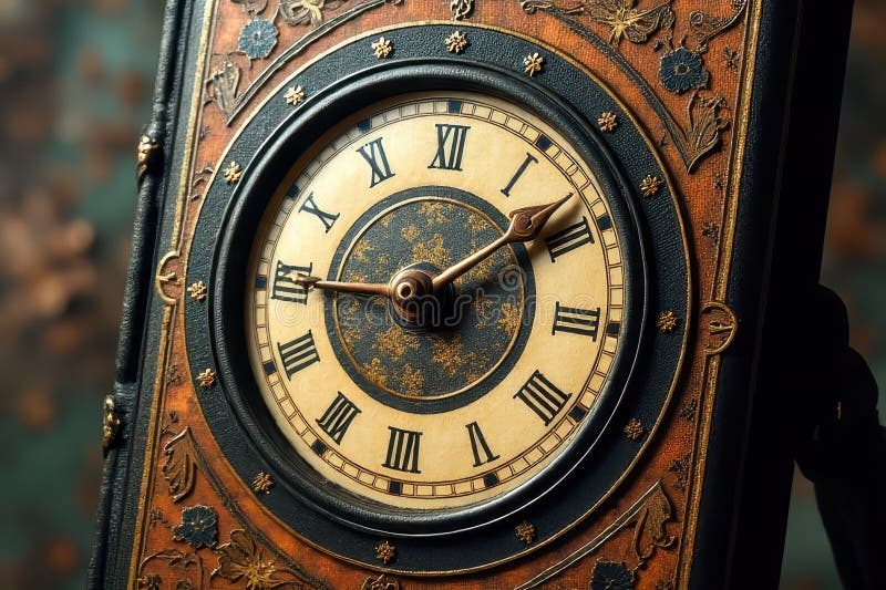 Enchanting Clock with Magic Spellbook Design - Vintage Influence and ...