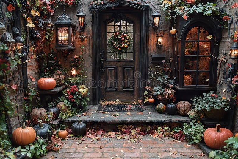 Enchanting Eerie Gothic Parlor with a Touch of Fairytale Stock ...