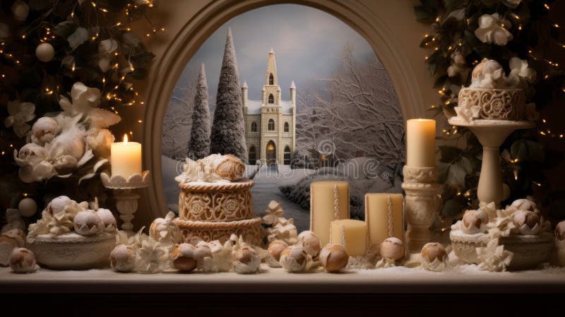 Enchanting Festive Design, Holiday Delight Stock Image - Image of ...