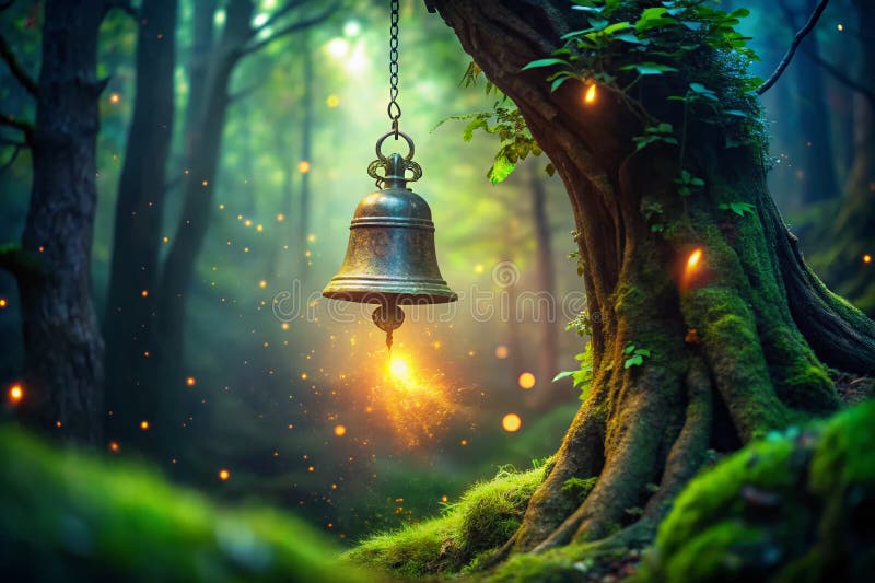 Enchanting Forest Bell a Rustic LowLight Masterpiece Capturing the ...