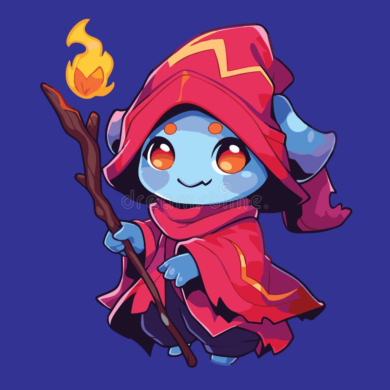 Enchanting Game Character Theme for Your Creative Project Stock Vector ...