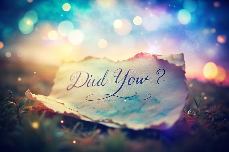 Enchanting Handwritten Note a Surreal Exploration of Floating Script ...