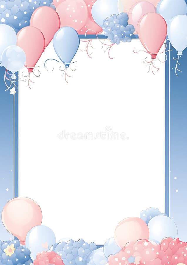 Enchanting Invitation Frames Stock Illustration - Illustration of ...