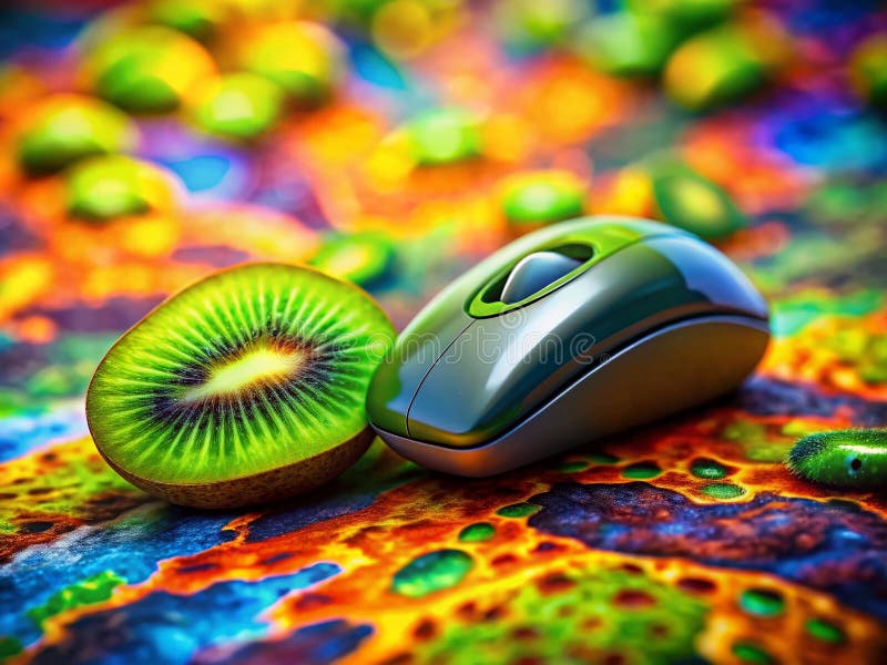 Enchanting Miniature Kiwi Mouse a TiltShift Generative AI Image of a ...