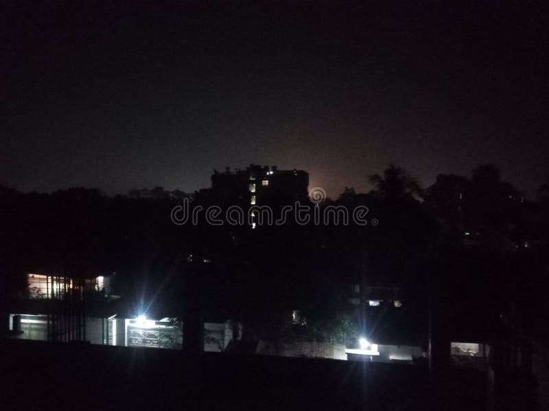 Enchanting Night Background Image Design Stock Illustration ...