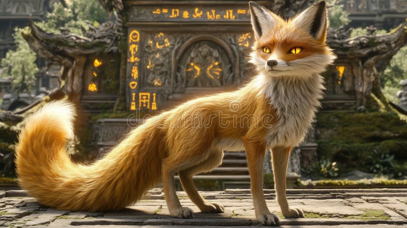 Enchanting Nine-Tailed Fox: a Mystical Symbol of Transformation and ...