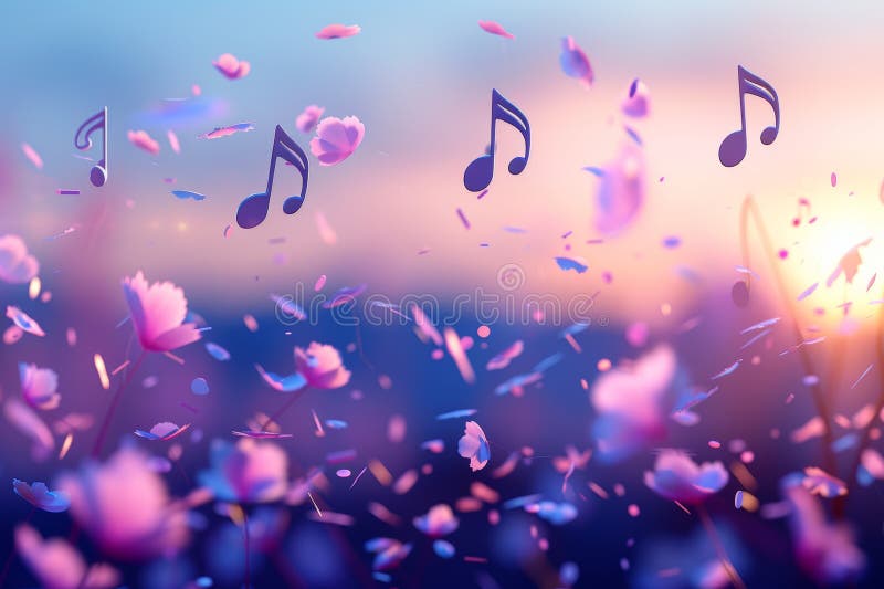 Music Notes Pastel Background Stock Illustrations – 529 Music Notes ...