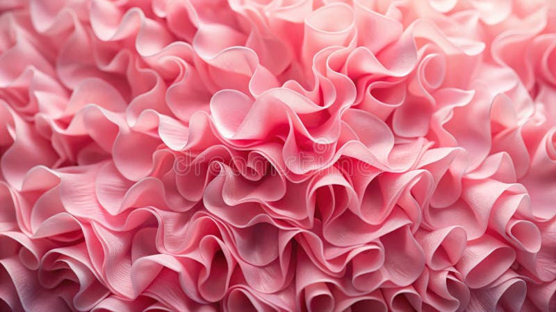 Adorable Pink Ruffle Seamless Pattern Background Perfect for Studio ...