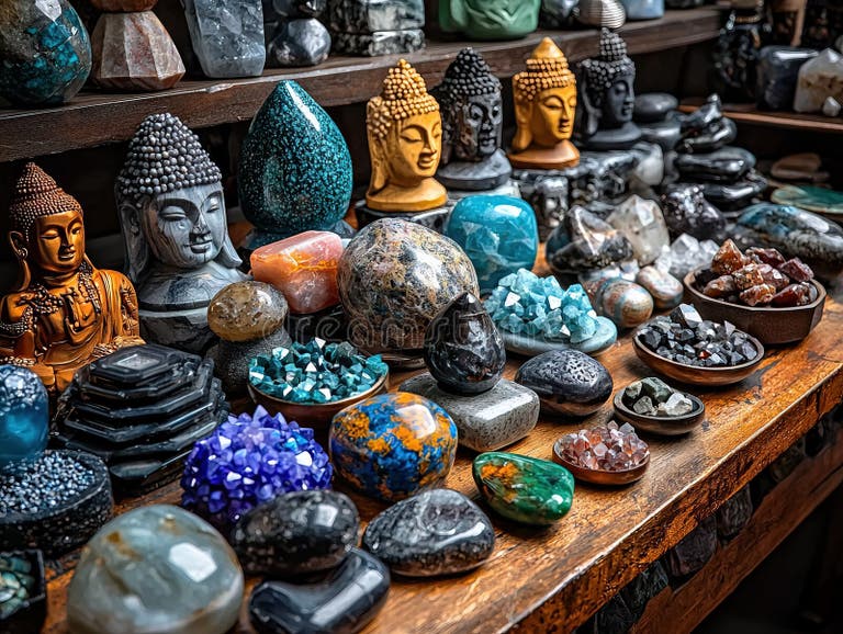 An Enchanting Representation of Crystal Therapy Utilizing Various ...