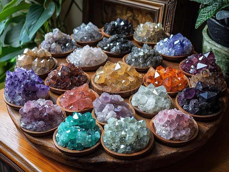 An Enchanting Representation of Crystal Therapy Utilizing Various ...