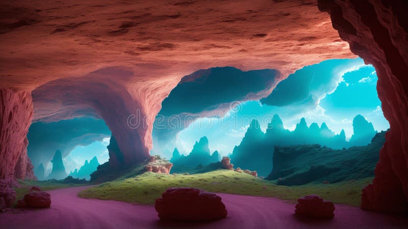 Cave Pathway Stock Illustrations – 266 Cave Pathway Stock Illustrations ...