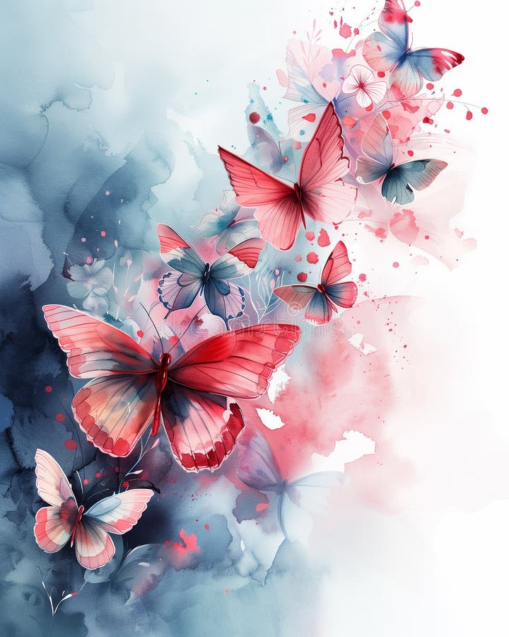 This Enchanting Scene Features an Abstract Array of Multi-colored ...