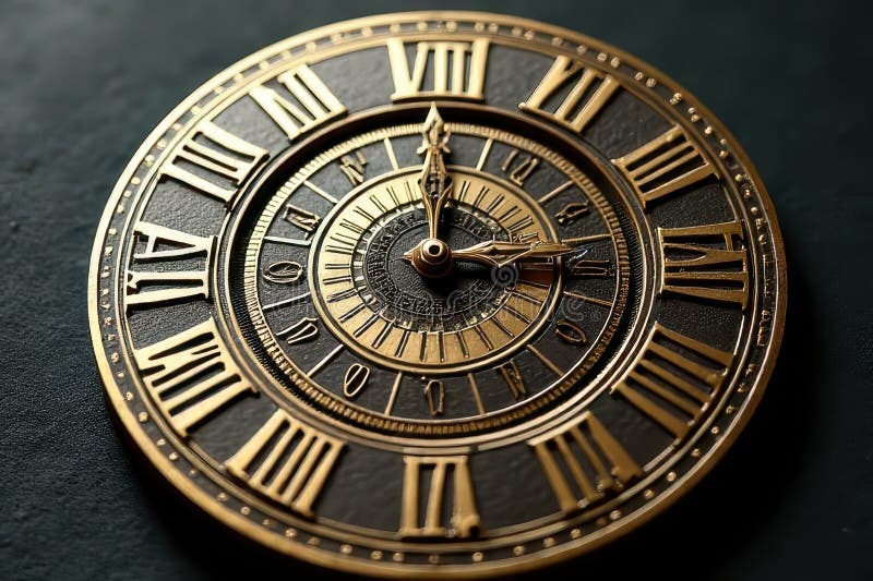 Enchanting Tarot-Inspired Clock Design with Unique Geometric Patterns ...