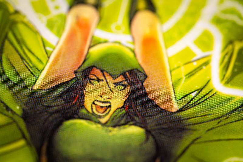 Enchantress Superhero from a Comic Book. Editorial Photo - Image of ...