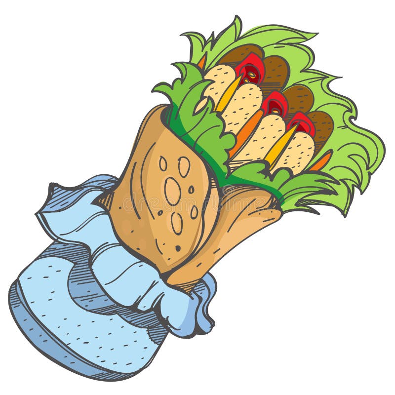 Enchilada Logo. Traditional Mexican Cuisine Stock Illustration ...