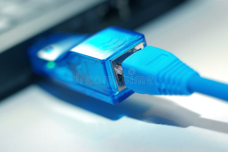 Primer Enchufable De La Red Rj45 Foto de archivo - Imagen de ...