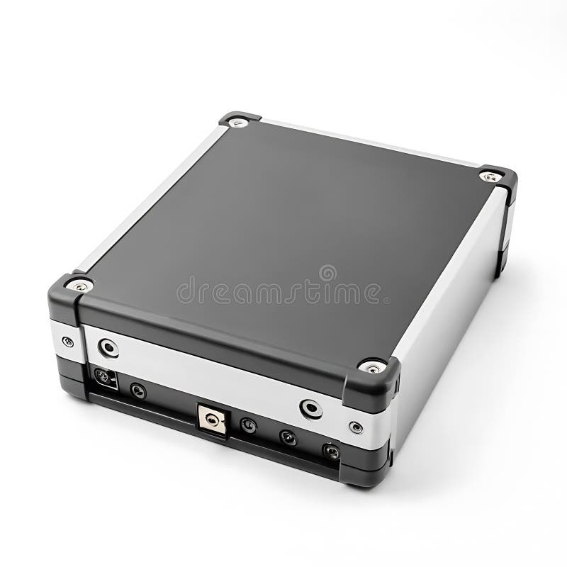 Enclosure Case Isolated on a White Background Stock Illustration ...
