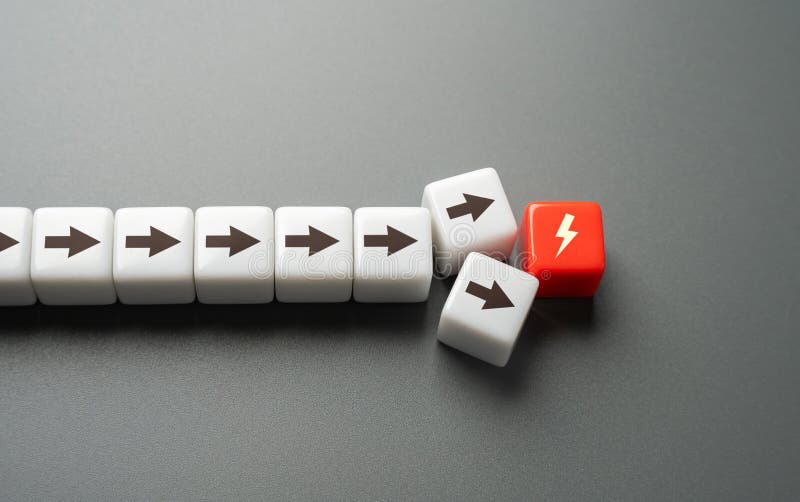 Encounter Difficulties. Face and Overcome Stock Photo - Image of ...