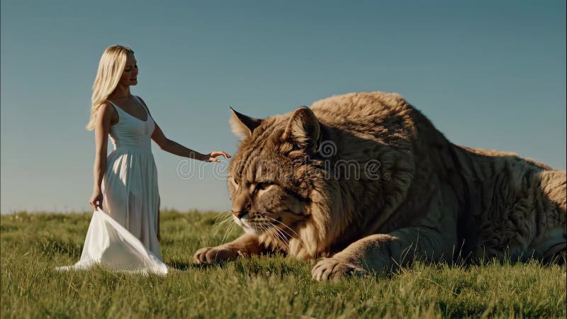 Encounter with the Legendary Cat Stock Footage - Video of magic ...