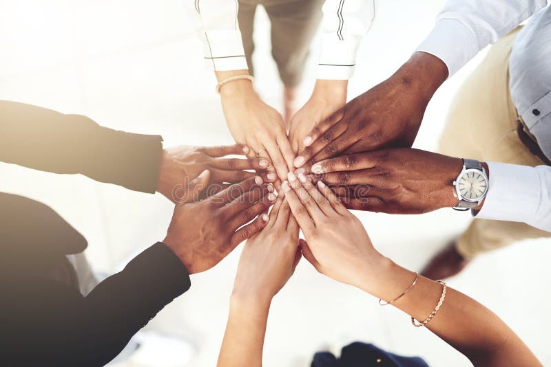 Encouraging Each Other To Achieve Greatness. Closeup Shot of a Group of ... Encouraging Each Other To Achieve Greatness. Closeup Shot of a Group of ...