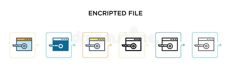 Encripted File Vector Icon Stock Illustrations – 13 Encripted File Vector Icon Stock ...