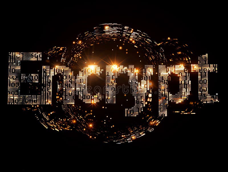 Encrypt Symbol, AI Generated Stock Illustration - Illustration of ...