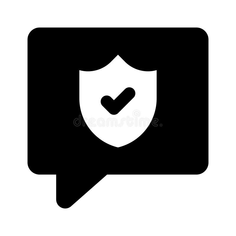Encrypted Chat Vector Design in Modern Style, Premium Icon Stock Vector ...